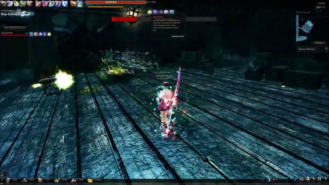 [RER] Vindictus Ship Graveyard - King StoneShell - YouTube