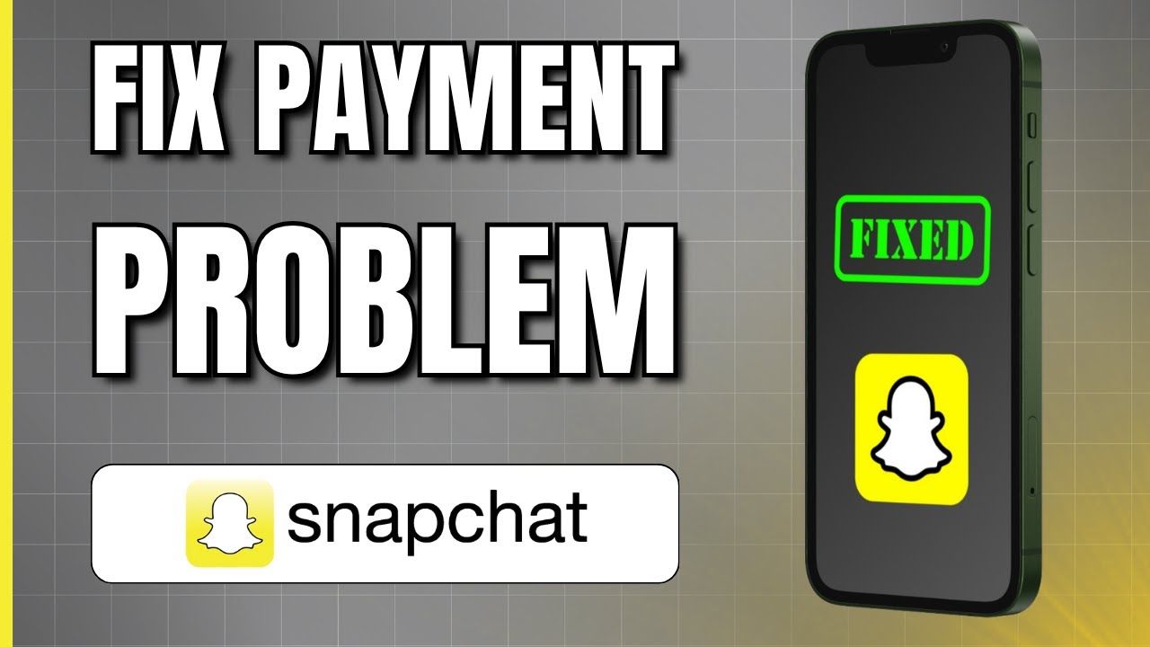 NEW! How To Fix Snapchat Subscription Payment Problem (2026) - YouTube