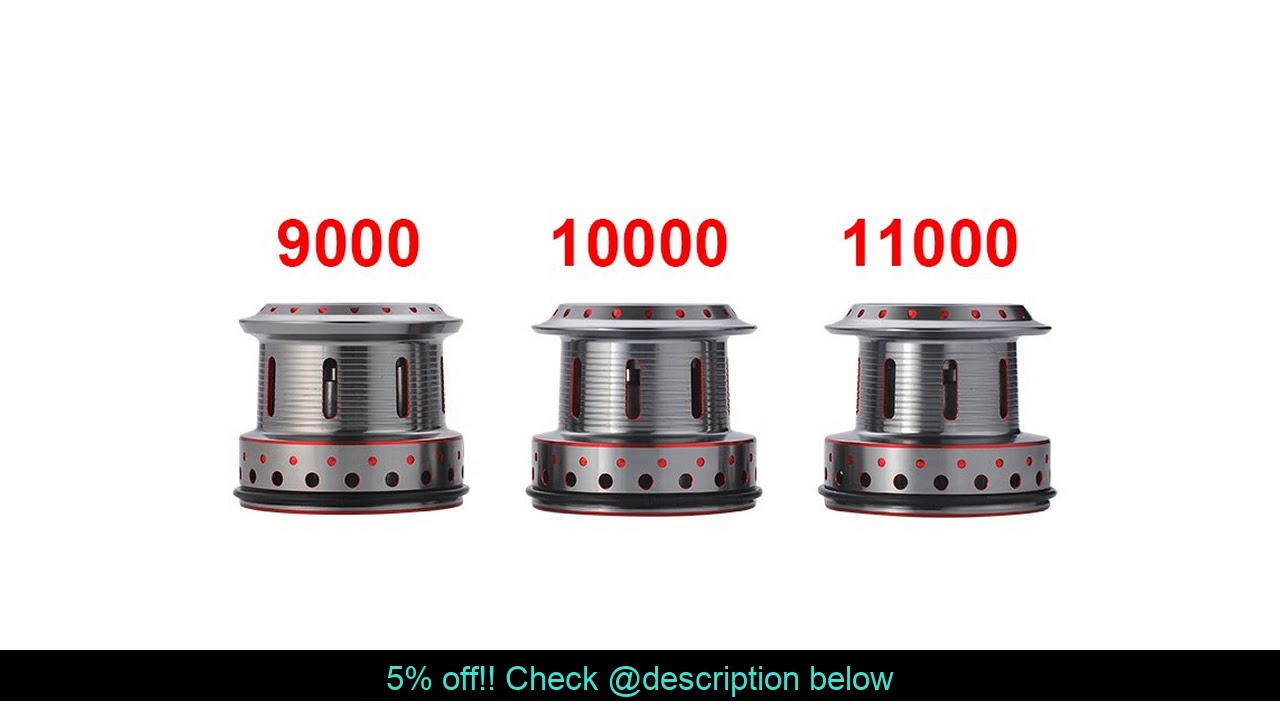 Review Lizard Full Metal Body size 9000 10000 11000 Spinning Reels ...