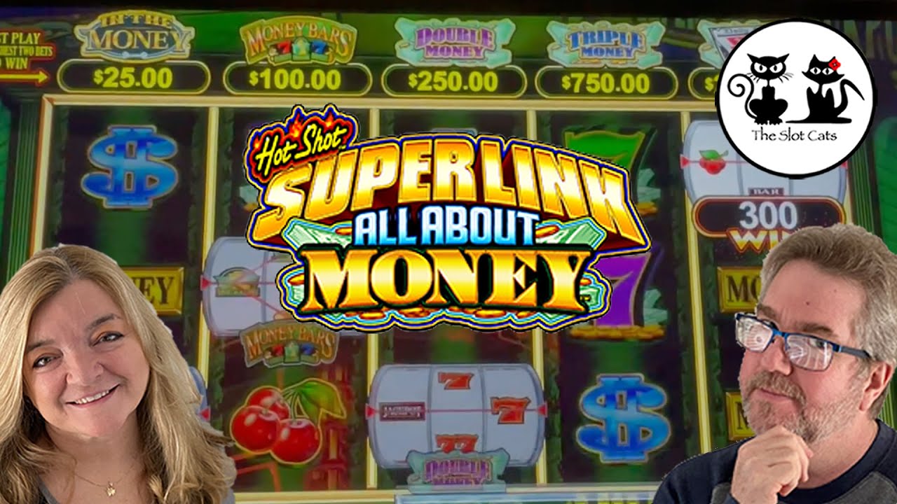 NEW SLOT MACHINE - HOT SHOT SUPERLINK! IT HAS A WHEEL!! - YouTube
