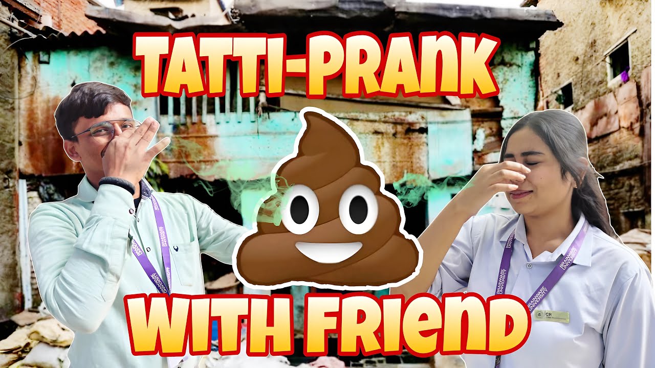 TATTI PRANK ON ANUSKA💩💩|| ANUSKA KA SANG KIYA TATTI PRANK 😂😂||HAPPY ...