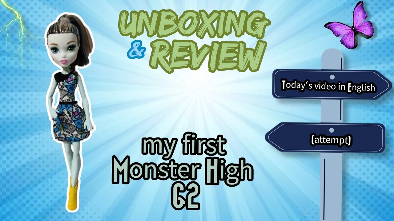 Unboxing & Review: my first Monster High G2 Doll - YouTube