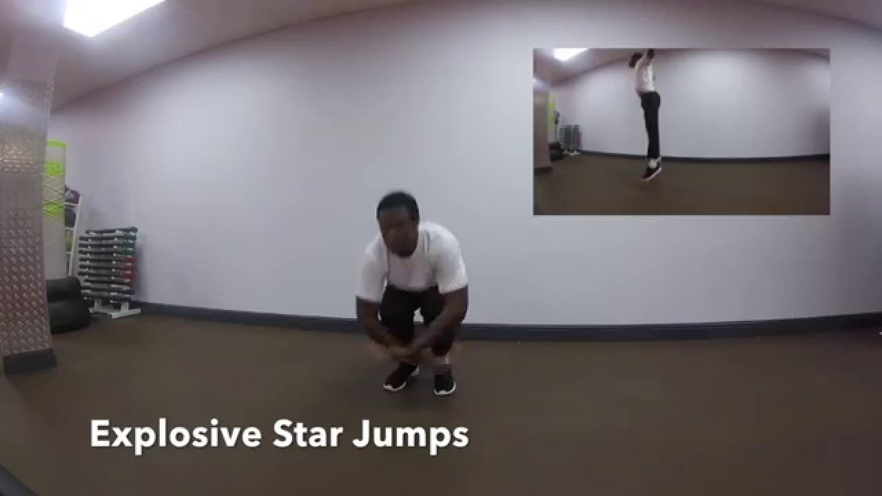How to explosive star jumps - YouTube