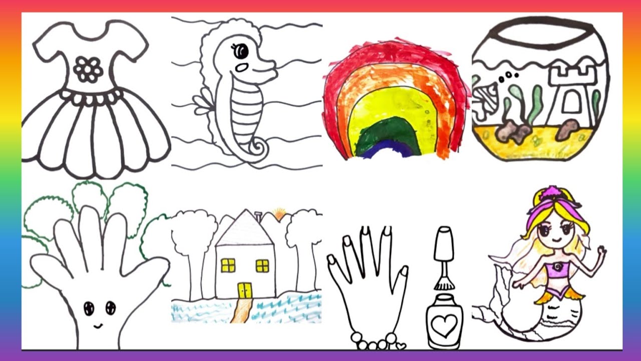 Kids Drawing Video Collection| Drawing Step by Step | Drawing for Kids ...