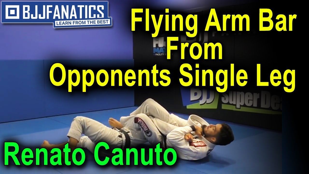 Flying Arm Bar From Opponents Single Leg by Renato Canuto - YouTube