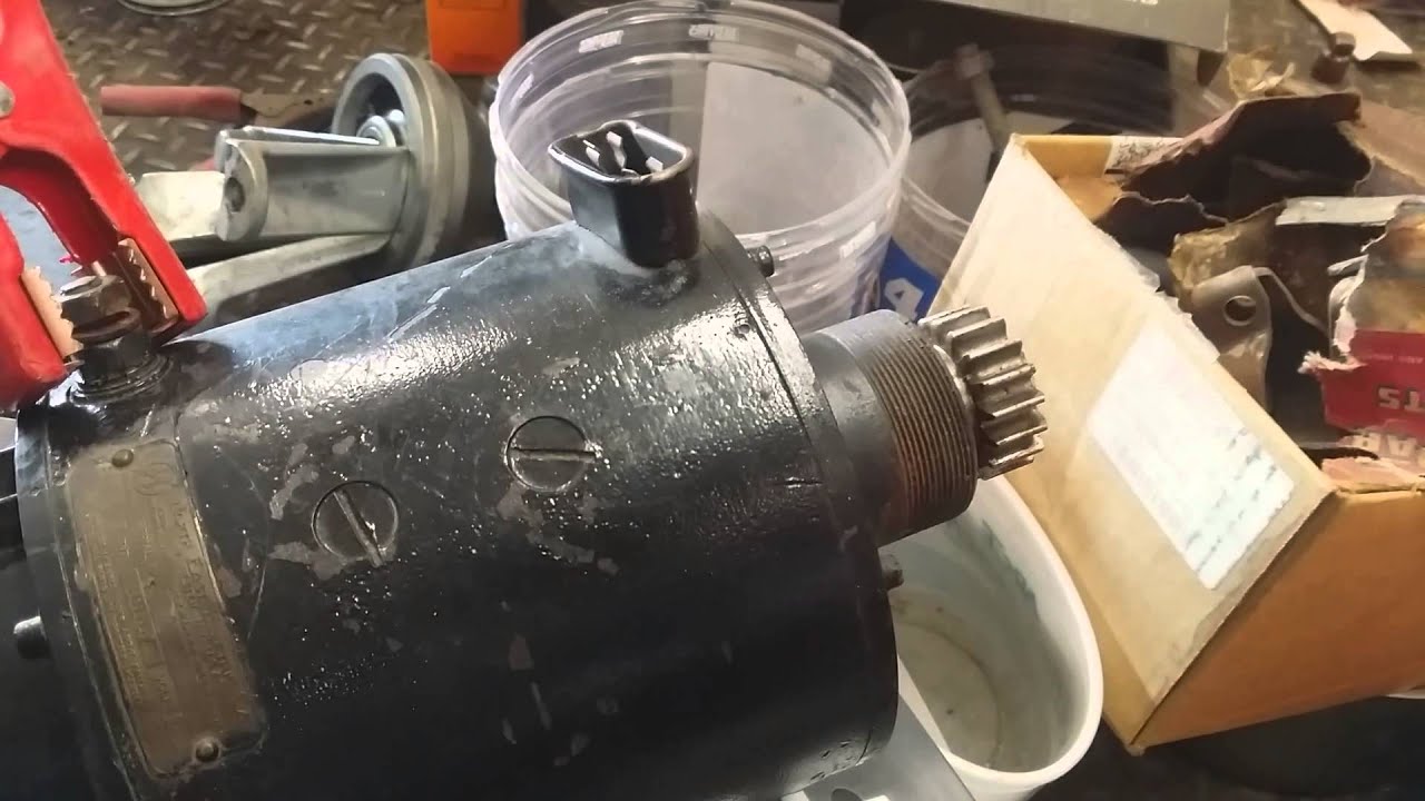 1925 Dodge starter - Gen combo - YouTube