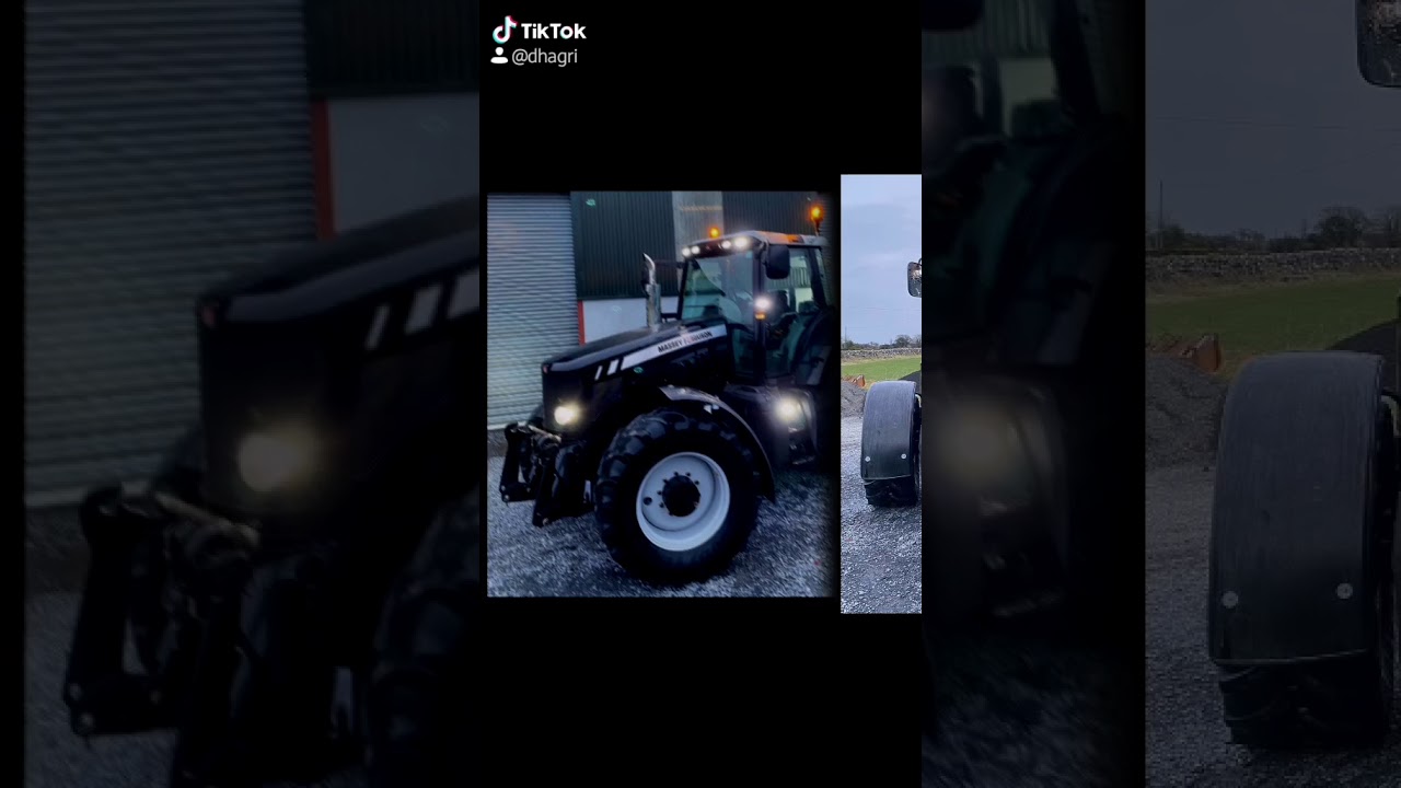 Massey Ferguson LED Work Lighting Upgrade - YouTube
