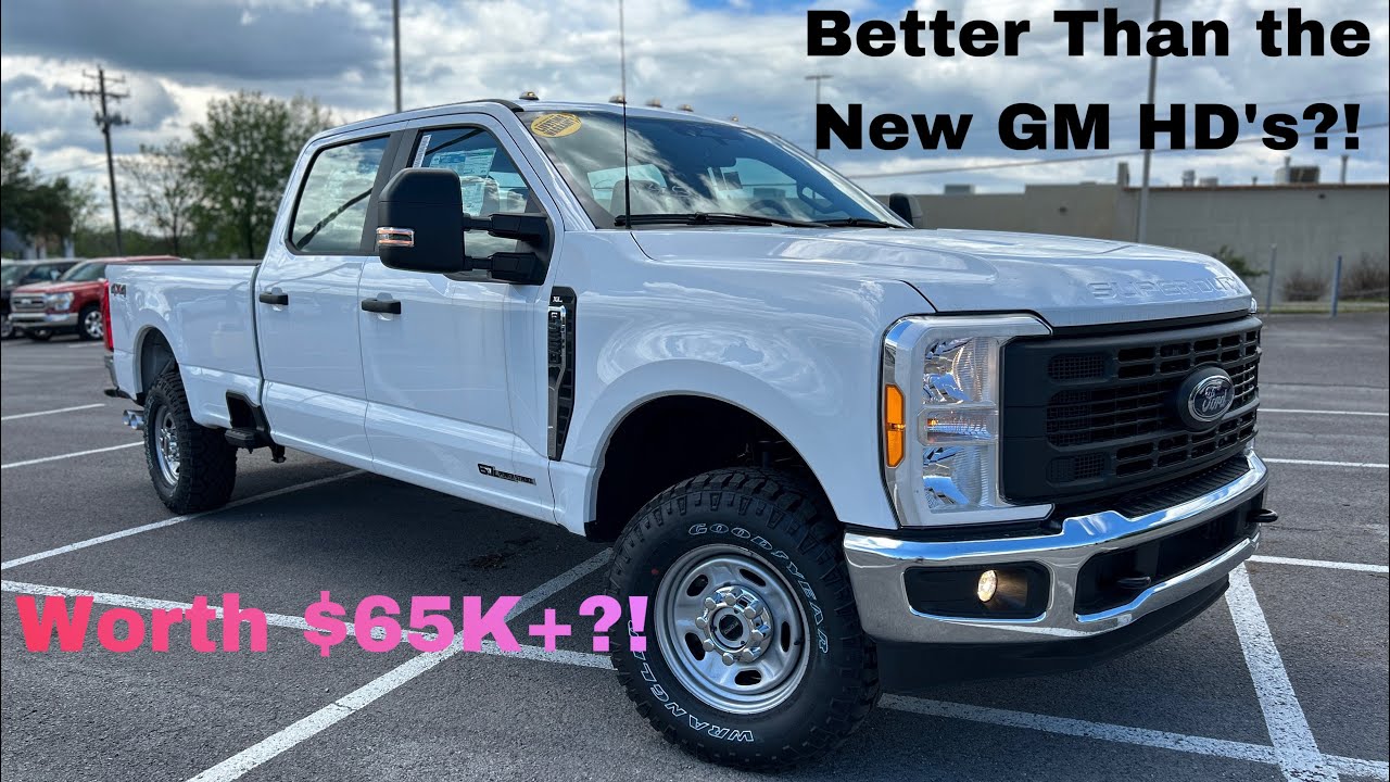 2023 Ford F-250 XL 6.7 Powerstroke POV Test Drive & Review - YouTube