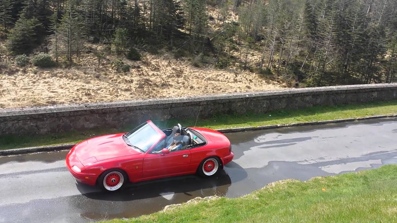 The magic hill at Spelga Dam, N.Ireland - YouTube