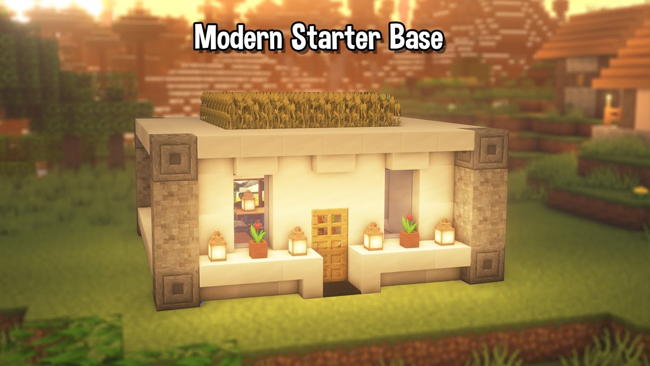 How to Build a Modern Starter Base - YouTube