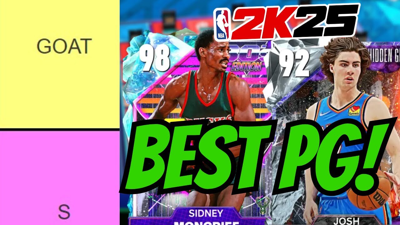 RANKING THE BEST PG IN NBA2K MyTeam!! *TIER LIST* - YouTube