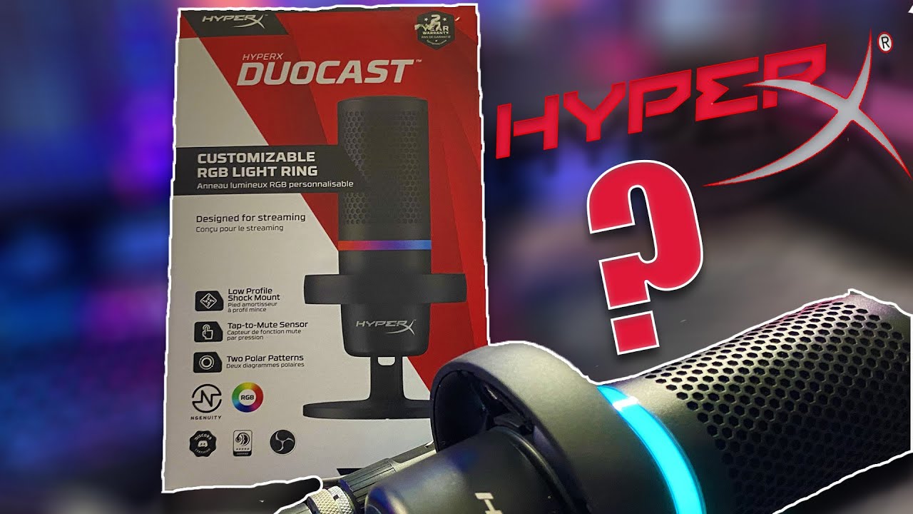 BEST UNDERRATED MIC FROM HYPERX!? | HYPERX DUOCAST MIC - YouTube