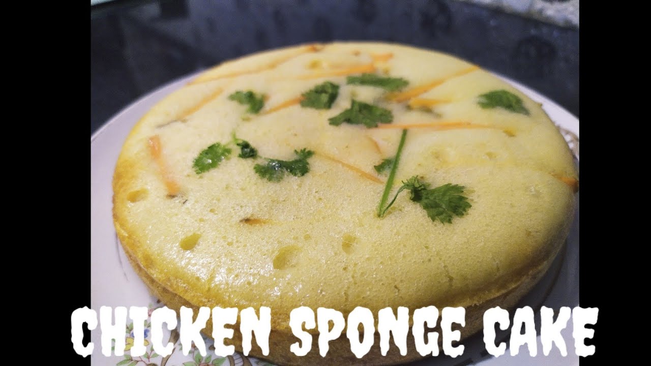 Easy and tasty cake😋 || CHICKEN SPONGE CAKE || ramzan special|| - YouTube