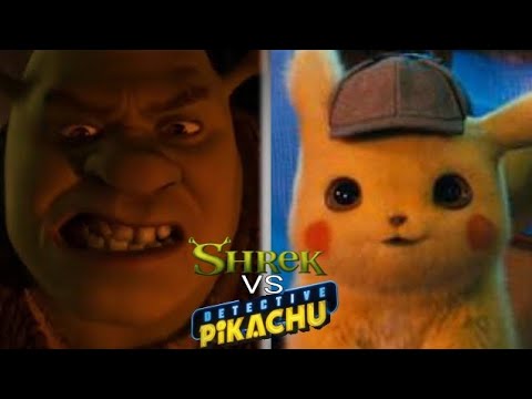 Shrek vs Detective Pikachu (Pelea completa) - YouTube