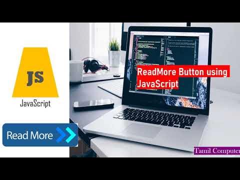 Learn how to create Readmore with css using JavaScript | Java Tamil - YouTube