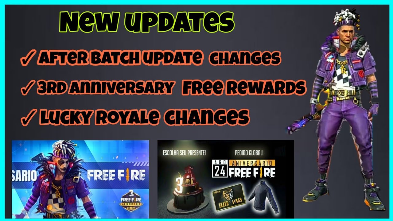 Free fire New updates 🤫 After batch update changes lucky royale changes ...