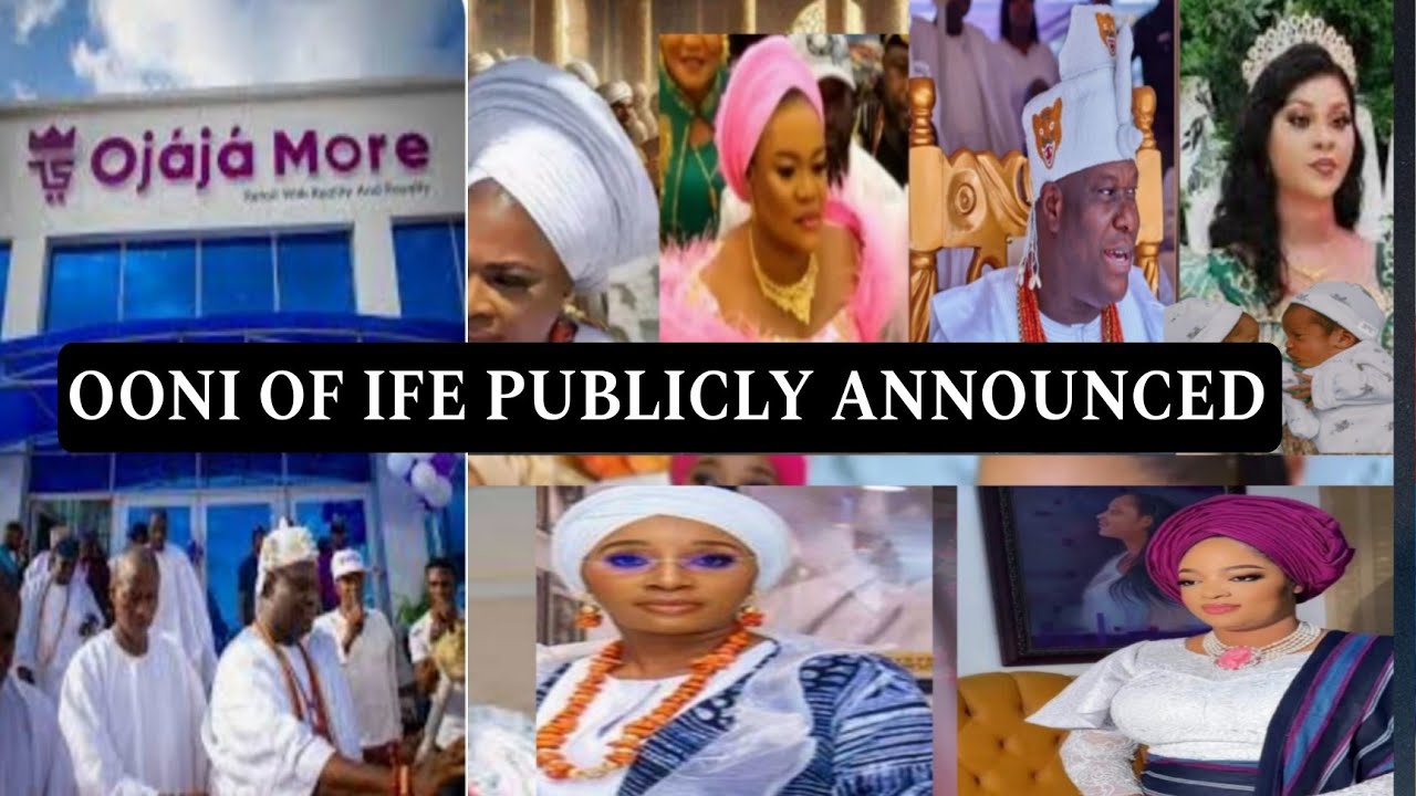 OONI OF IFE PALACE THIS MINUTES JUST ANNOUNCED, AS OONI MADE IT ...