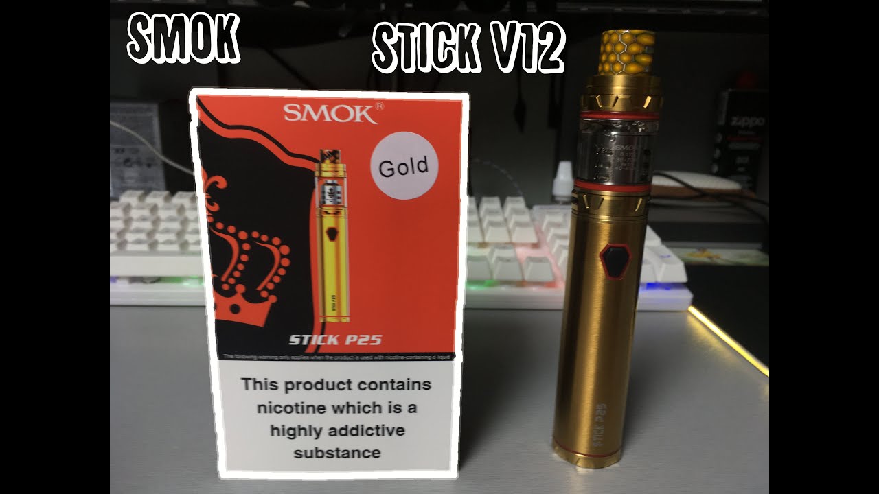 Revue-stick v12 de chez Smok - YouTube