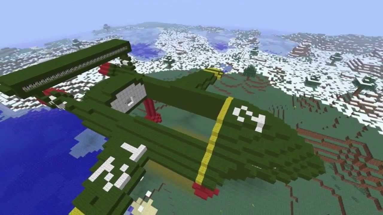 Thunderbird 2 time lapse minecraft build - YouTube