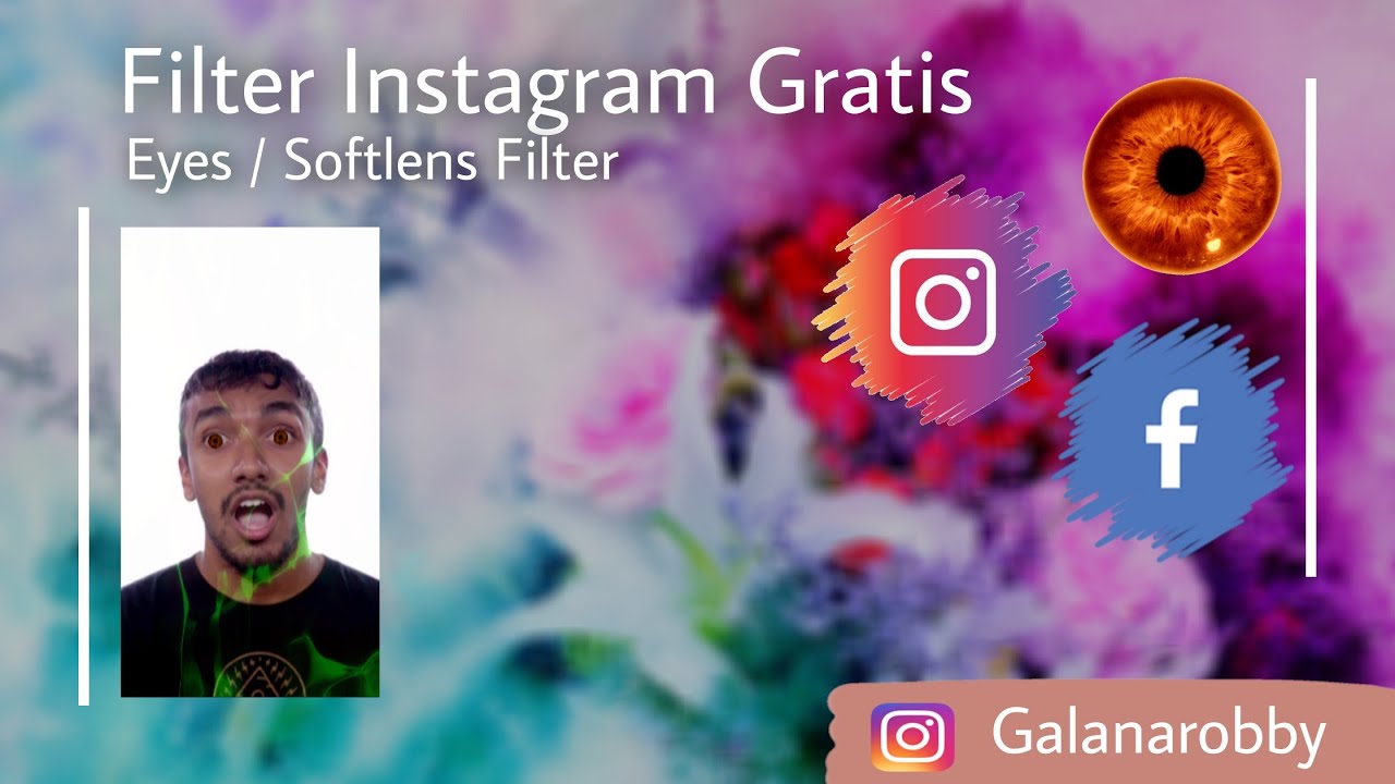 Filter Instagram Eyes Devil / Softlens Tutorial ( Free Arexport DI ...