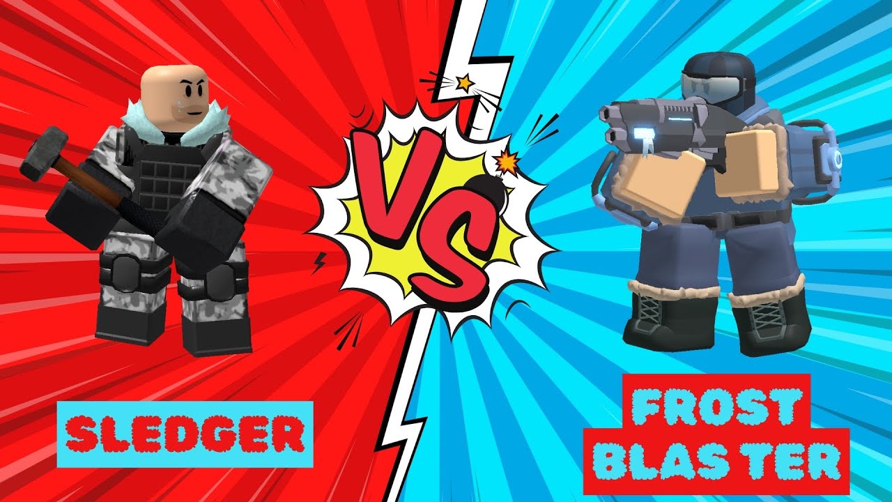 Sledger vs Frost Blaster at TDS Polluted Wastelands 2 SOLO - YouTube