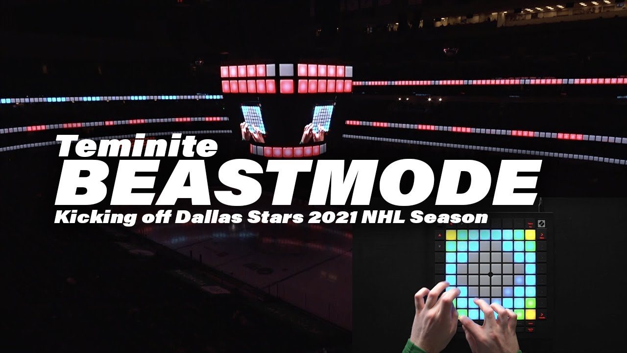 Teminite - BEASTMODE // Performed at the Dallas Stars NHL Season - 2021 ...