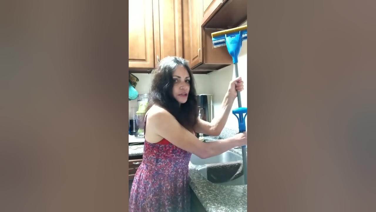 How to unclog a clogged garbage disposal - YouTube