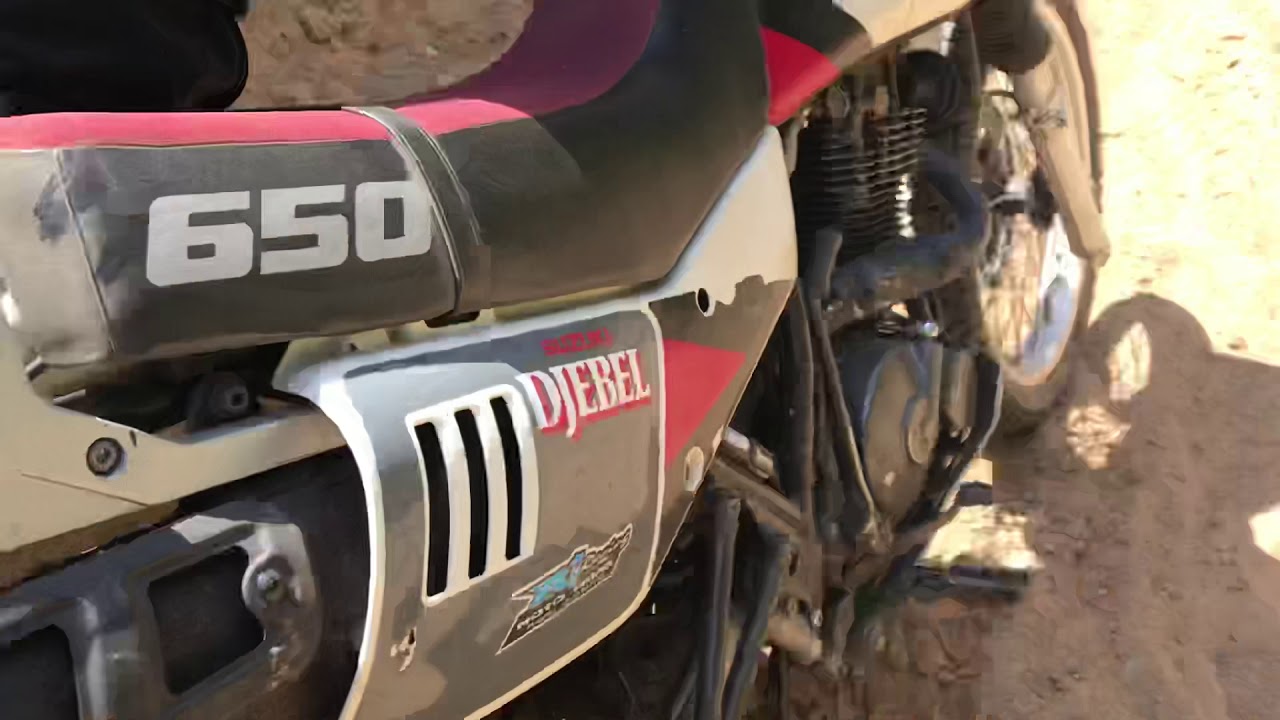 Suzuki Djebel 650 jama kalna - YouTube