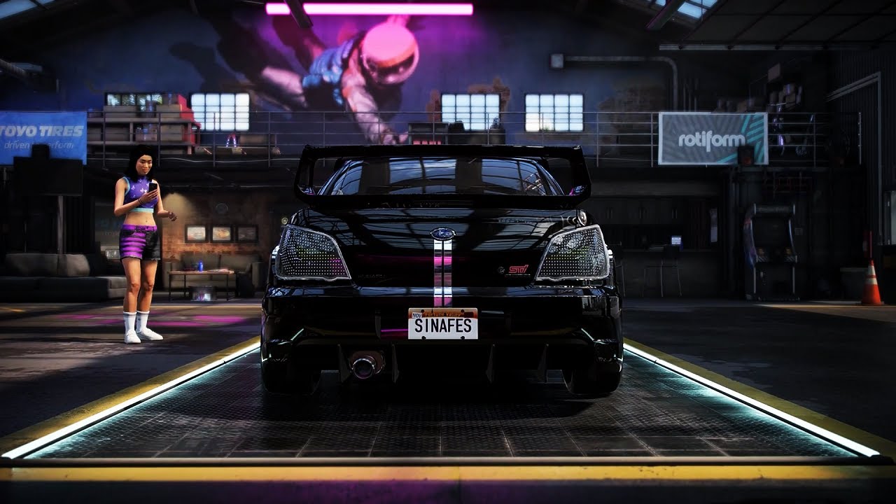 When you AFK in NFS Heat Garage - YouTube