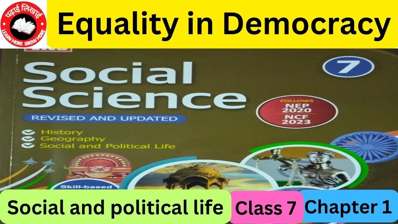 Equality in Democracy || Class 7 || Chapter 1 || Viva Social science ...