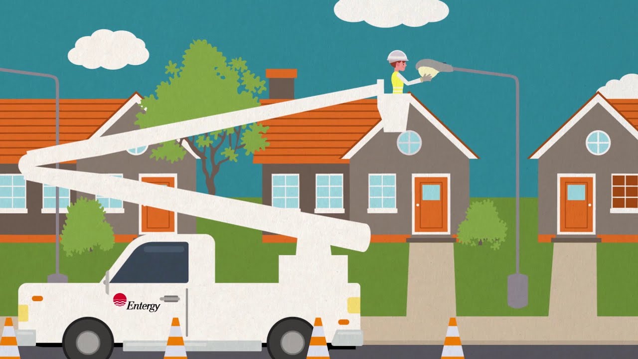 Entergy Security Lighting: See Better, Stay Safer - YouTube