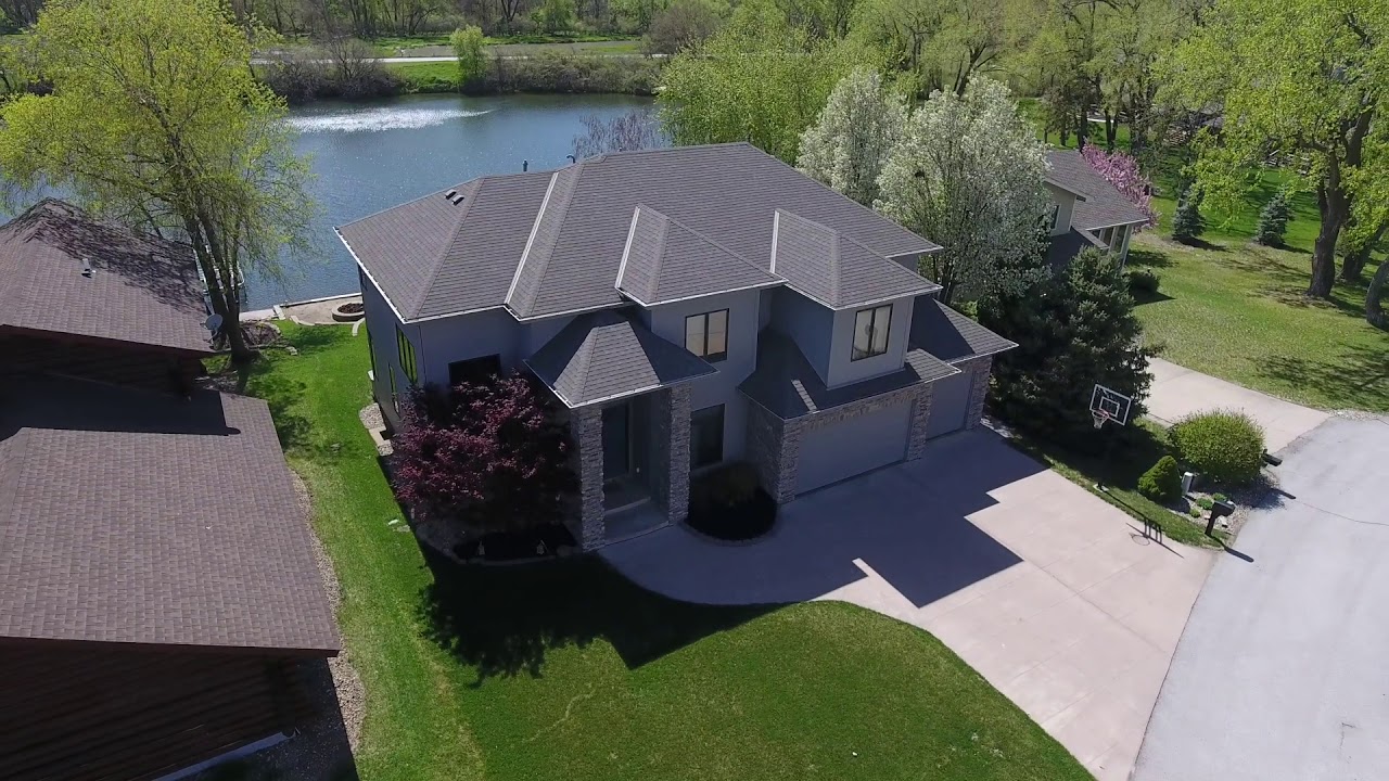 33 Ginger Woods Cir Valley, NE Aerial Video - YouTube