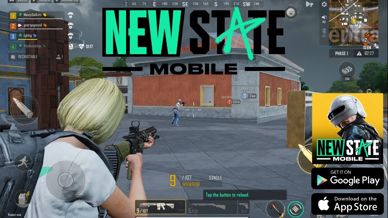 NEW STATE Mobile Gameplay [ANDROID/iOS] - YouTube