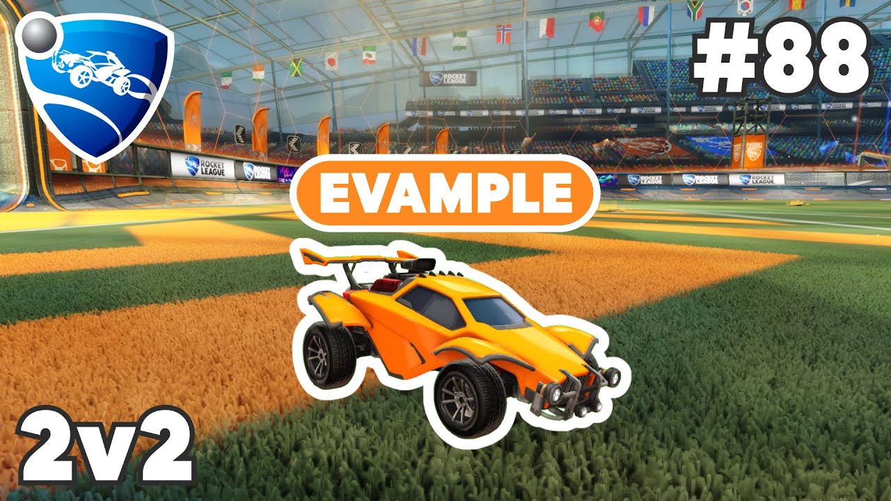 Evample Ranked 2v2 PRO Replay #88 - Rocket League Replays - YouTube