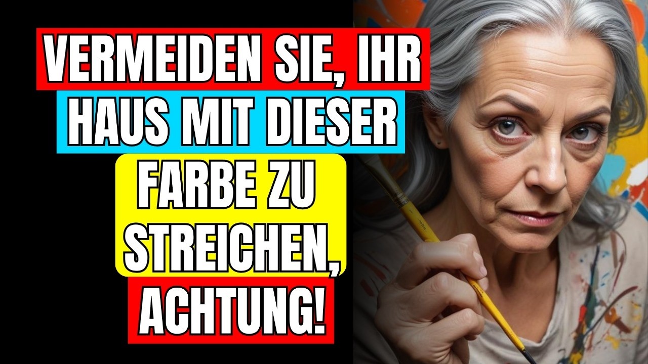 MALEN Sie Ihr Haus NIEMALS In Dieser FARBE, Sonst Ziehen Sie Armut Und ...