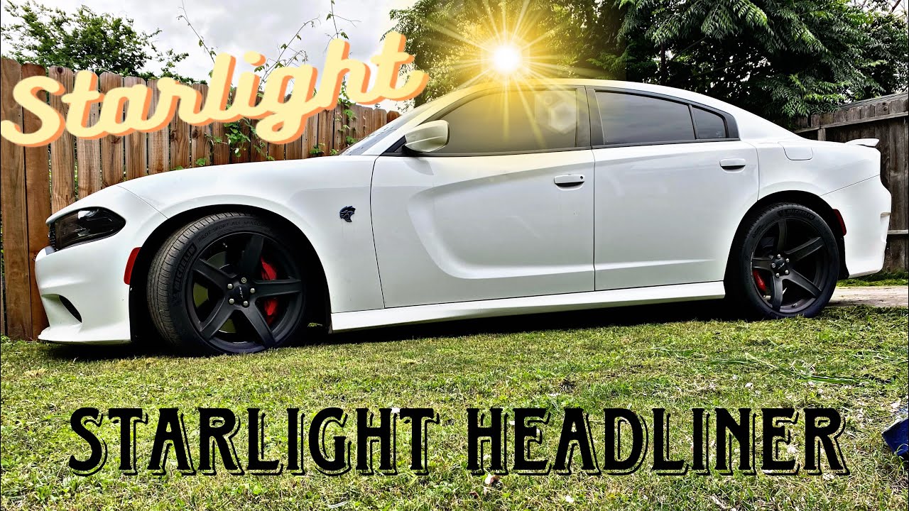 HOW TO INSTALL STARLIGHT HEADLINER IN 2023* ON A HELLCAT !DIY - YouTube