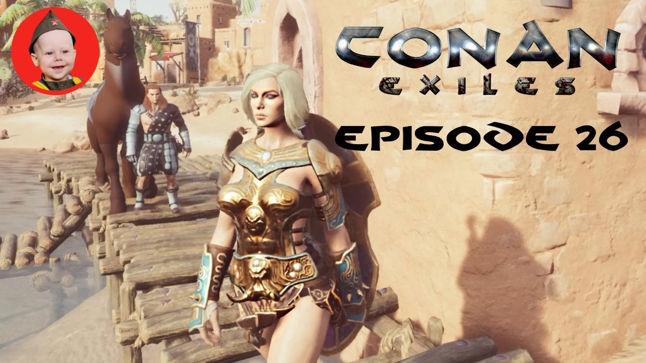 Conan Exiles (2022): Episode 26 - Thrall Hunting in Sepermeru - YouTube