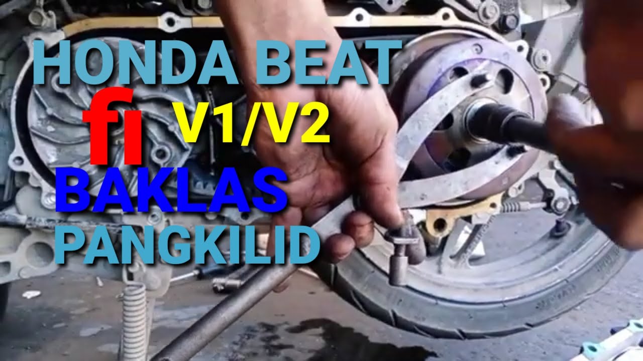 HONDA BEAT fi CVT PARTS V1 V2 CHECK/CLEAN/Moto Parts - YouTube