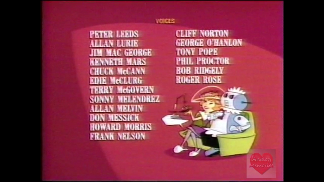 The Jetsons Credits Roll | The Cartoon Network | 1994 - YouTube