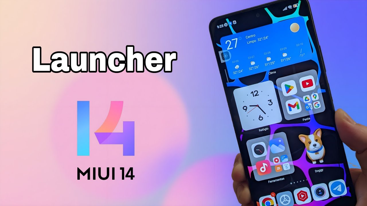 LIBEROU! 💥 Mi LAUNCHER Oficial - MIUI 14 - Nova Atualização - Instale ...