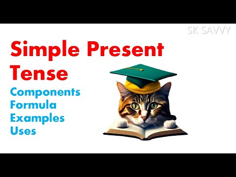 Simple Present Tense | Formulas | components | structure | examples ...