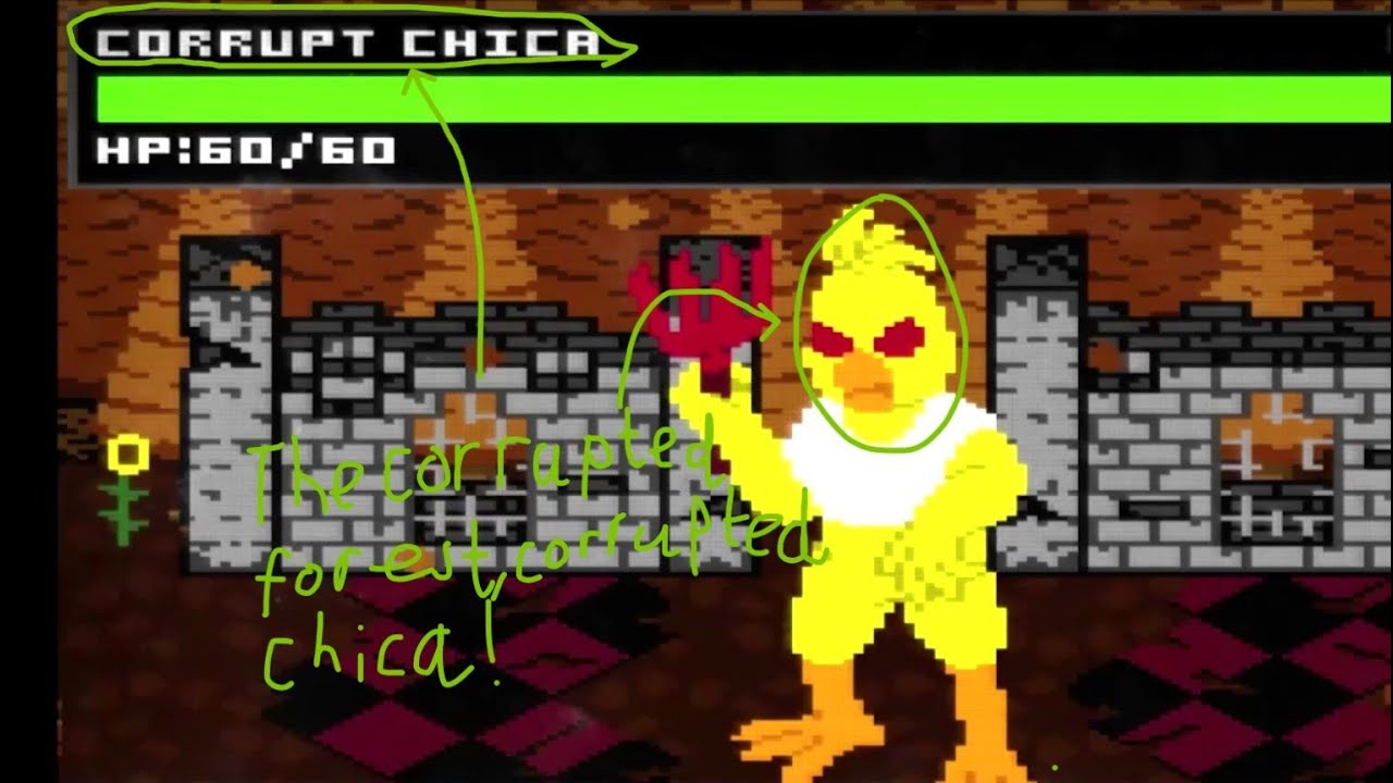 I BATTELED CORRUPTED CHICA IN THIS NEW POPGOES GAME?! ||Popgoes arcade ...