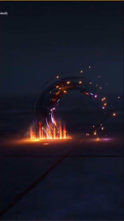 Unreal Engine Slash Effect in Niagara tutorial - YouTube