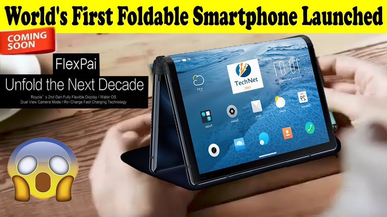 World’s First Foldable Smartphone Flex Pai Announced: Price and ...