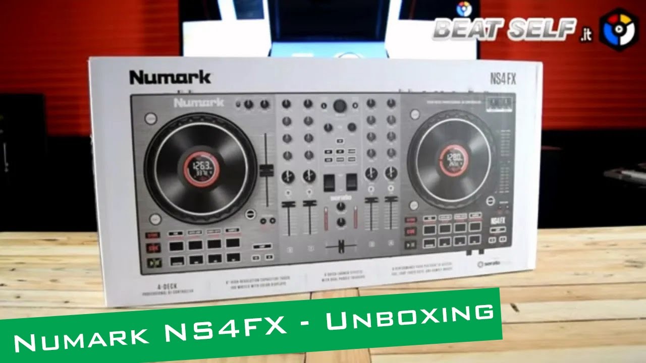 Numark NS4 FX - Unboxing - YouTube