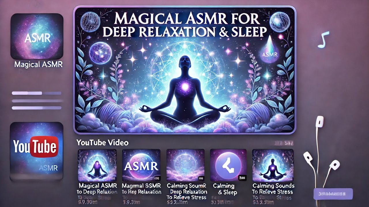 Magical ASMR for Deep Relaxation & Sleep | Calming Sounds to Relieve ...