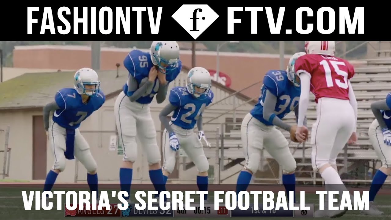 Victoria's Secret Angels Football Team 2016 | FTV.com - YouTube