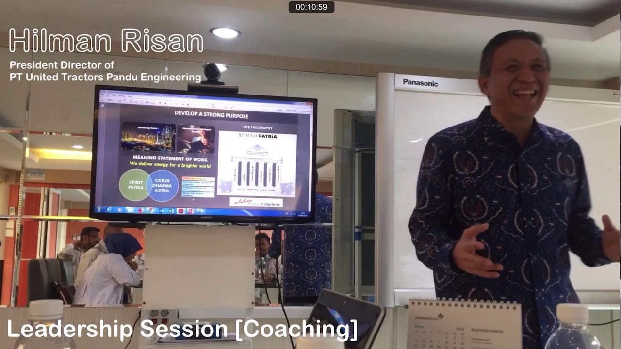 Coaching | Leadership Session by Bp.Hilman Risan - YouTube