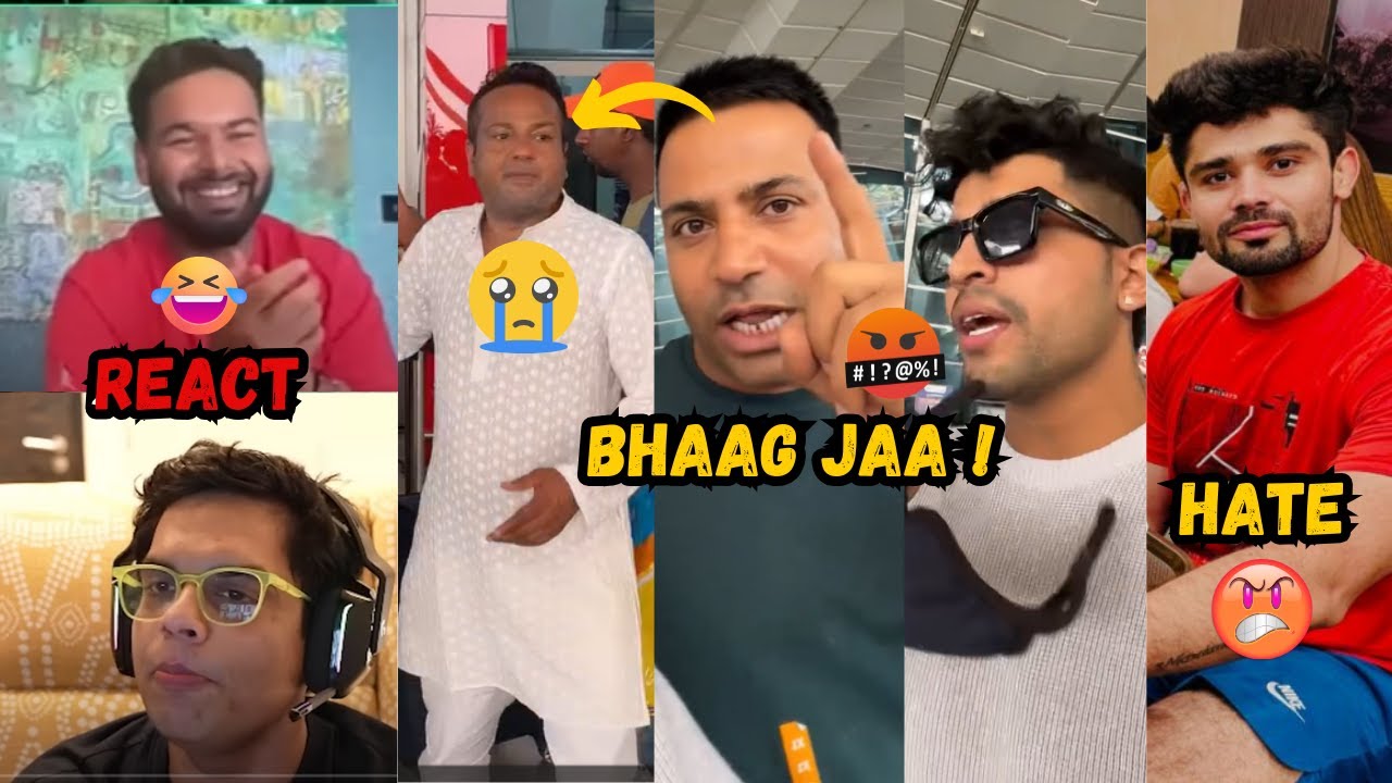 WARNING !! Puneet Superstar threaten to youtubers,Rishabh pant REACT On MEAMS .. - YouTube