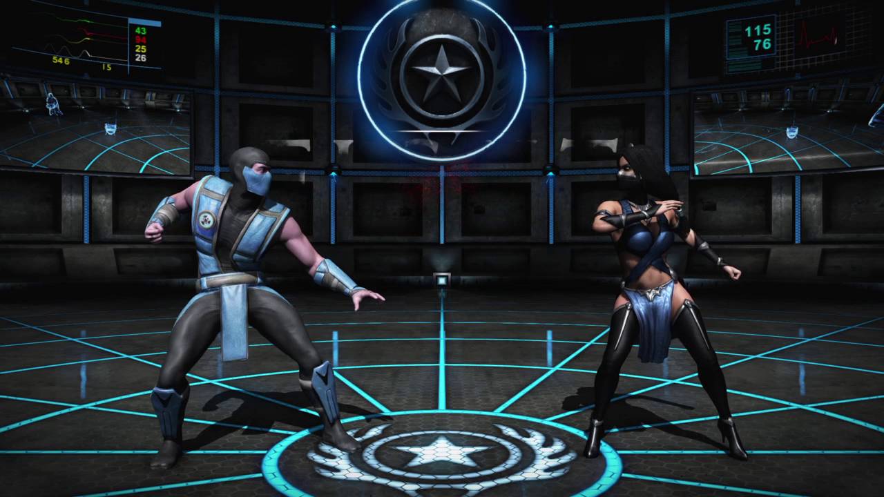 MKXL Sub-Zero VS Kitana - YouTube
